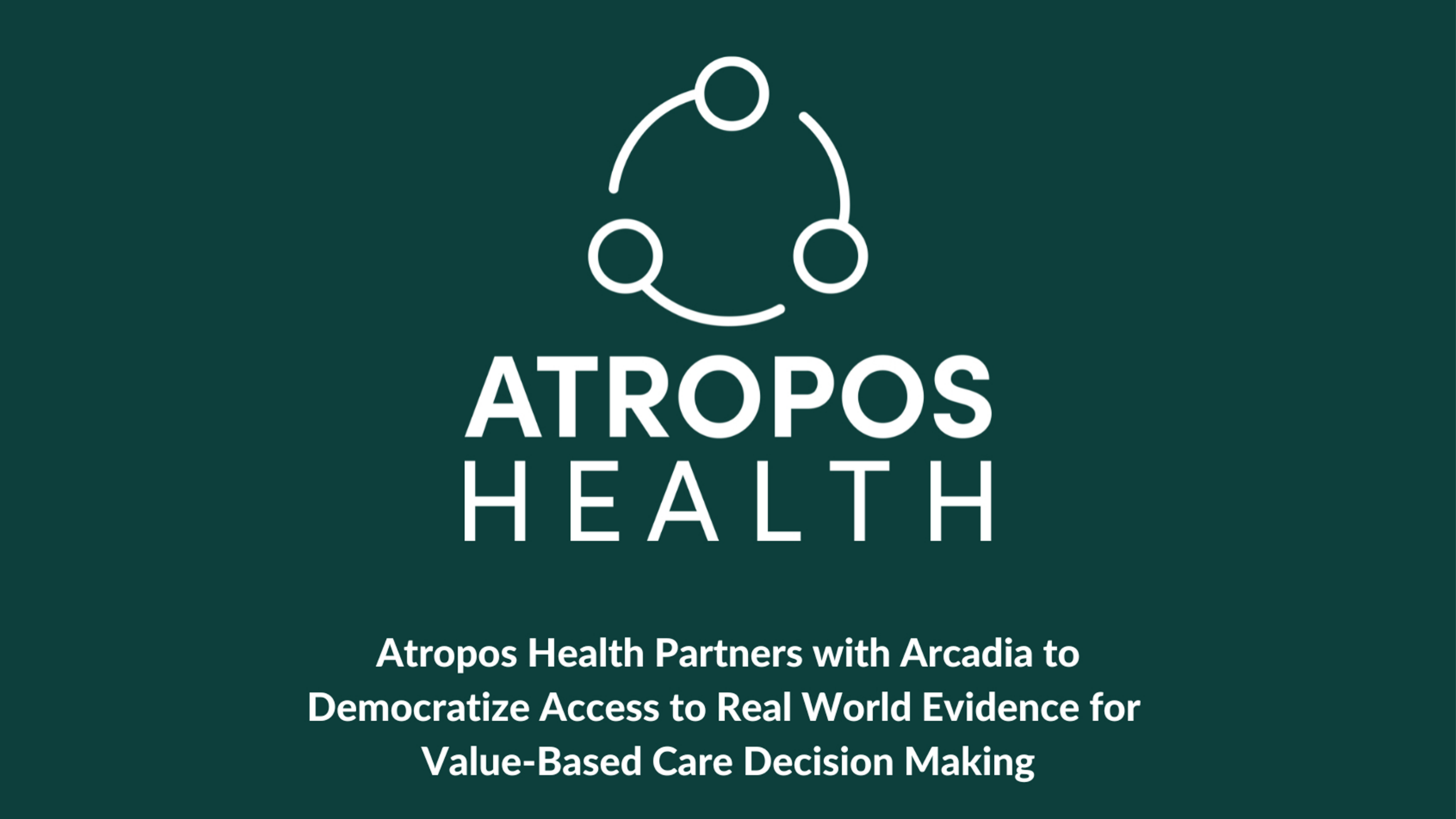 Advancing Personalized Healthcare: Atropos Health’s Partnership with ...